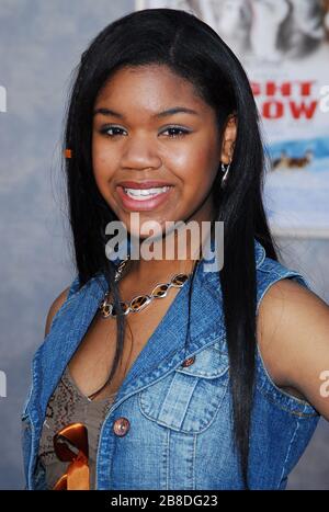 Sahara Garey at the World Premiere of "Eight Below" held at the El ...