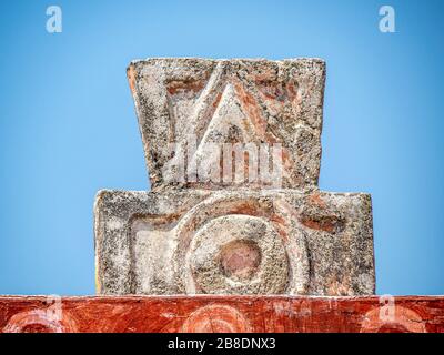 Pre-Columbian Art. Teotihuacan. Mexico. The Temple of the Feathered ...
