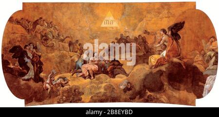 Adoration of the Name of God by Goya Stock Photo - Alamy