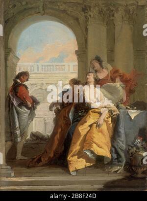 'The Death of Sophonisba' by Giovanni Battista Tiepolo depicts the ...