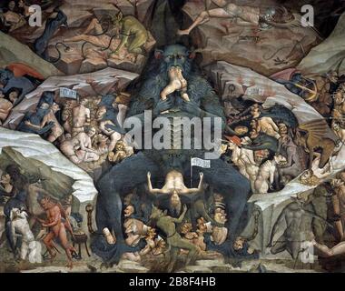 Giovanni da Modena - The Inferno cropped Stock Photo - Alamy