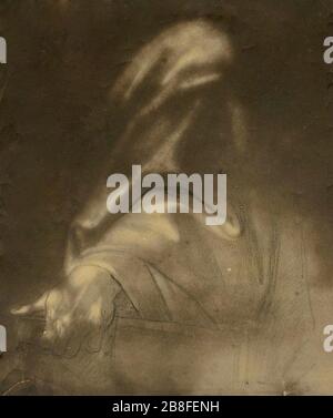 *Estudo de luz e sombra* by Giuseppe Bezzuoli is a study of light and ...