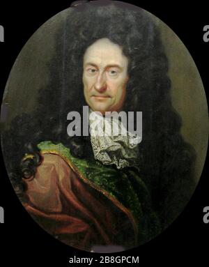Gottfried Wilhelm Leibniz c1700 Stock Photo - Alamy