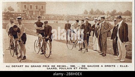 GP Reims 1906 Stock Photo - Alamy