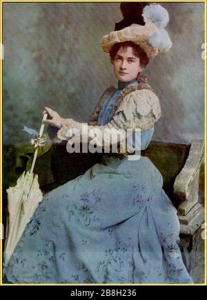 Grace Palotta 1890's Stock Photo - Alamy