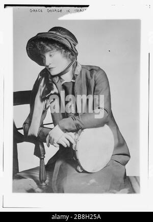 Grace George in 'Major Barbara', Photograph shows Broadway stage ...