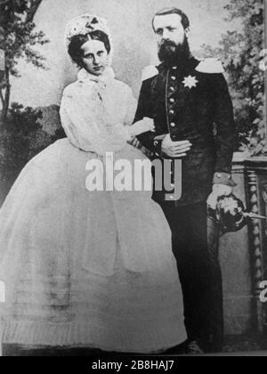 Grand Duke Friedrich I of Baden and Princess Luise of Prussia were ...