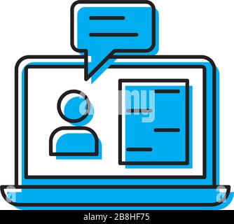 Feedback icon on white background Stock Vector Image & Art - Alamy