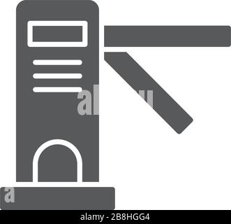 turnstile vector icon isolated on transparent background, turnstile ...