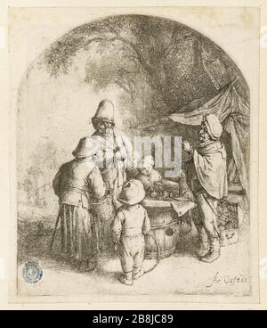 Le Charlatan (Bartsch 43) Adriaen Van Ostade (1610-1685). Le Charlatan ...