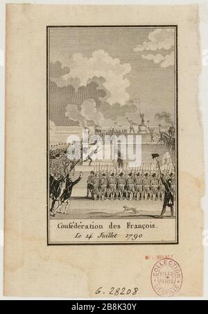 French Confederation of 14 July 1790. (dummy title) | History of the ...