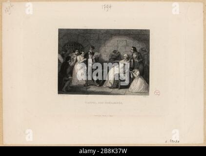 French Revolution. Allegory of the nineteenth century. Call convicted ...