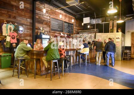Deep River Brewing Company, Clayton, North Carolina Stock Photo - Alamy