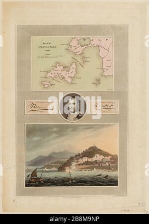 Map of Portoferraio, Italy Stock Photo - Alamy