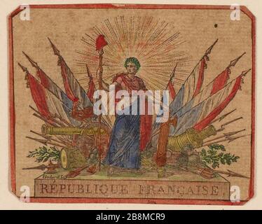 Military Vignette, French Republic (TF Stock Photo - Alamy