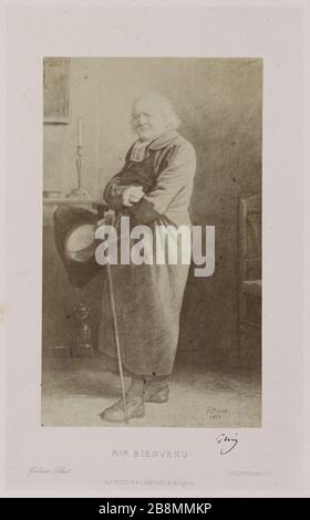 Gustave Brion. Bishop Bienvenu, Illustration for "Les Misérables ...