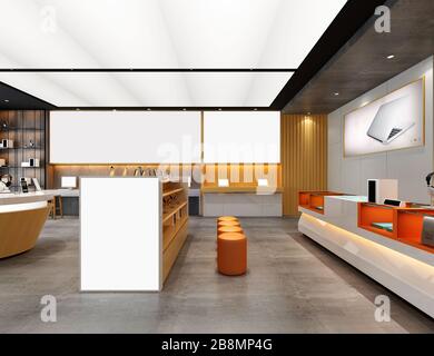 3d render technology devices store Stock Photo - Alamy