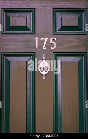Door number 175 Stock Photo - Alamy