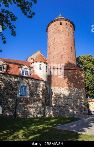 Medieval knights castle in Swidwin, capital of Swidwin County in West ...