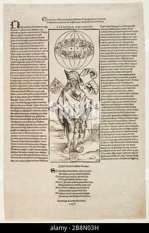 Albrecht Dürer (1471-1528) "The syphilitic (H 264)". Engraving. Museum ...