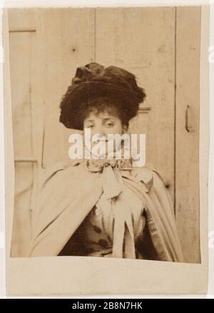 Victor Hugo. Albumin paper. Photograph by Thiébault, 1872. Paris ...