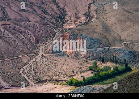 Mountains in Salta, og the border to Bolivia Stock Photo - Alamy