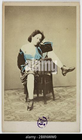 Portrait of Aimee (Aimee Trochon says) (-1887) (singer operetta) Arthur ...