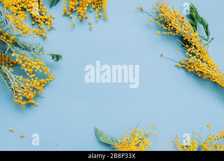 Ready-made postcard design with frame and background of ripe fresh ...