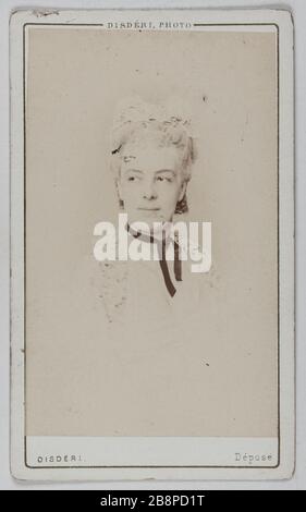 Portrait of Marie Lloyd (Mary Emily Jolly said), (th. Georges Vibert ...