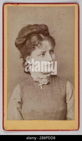 Portrait of Alice Lody (actress) Portrait d'Alice Lody, actrice. 1860 ...