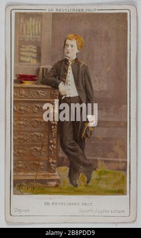Portrait of Alice Lody (actress) Portrait d'Alice Lody, actrice. 1860 ...