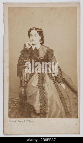 Judith Portrait of Sylvia, a dancer at the Opera. Radoult, Vaury & Cie ...