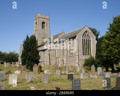 Holy Trinity Church at Ingham, Norfolk, England Stock Photo - Alamy
