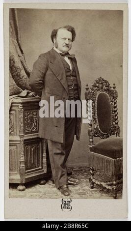 Portrait of the singer Gilbert-Louis Duprez (1806-1896). Museum: Musee ...