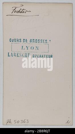 Portrait of Charles Albert Fechter, (1824-1879), (actor) Portrait de ...