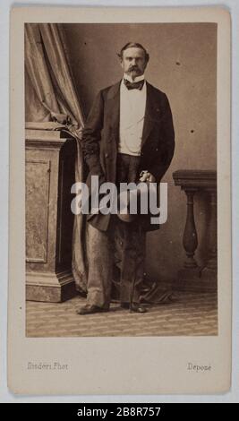 Portrait du Comte Emile, Félix Fleury (1815-1884), (général, aide camp ...