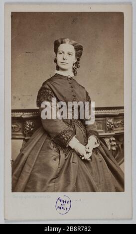 Portrait of Emma Fleury (Richard Wilkinson), (1837-), (actress in the ...