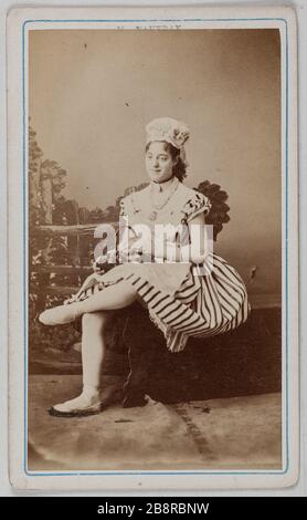 Portrait of Josephine (actress Theater Gymnasium and the Folies Bergere ...