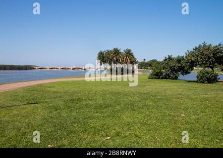 Bridge over umgeni river at blue lagoon, Durban, South Africa Stock ...