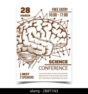 Neurology medicine banner for medical conference invitation template ...