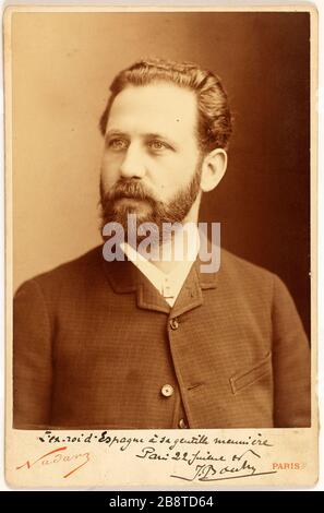 Portrait of Jacques Bouhy; Bouhy Stock Photo - Alamy