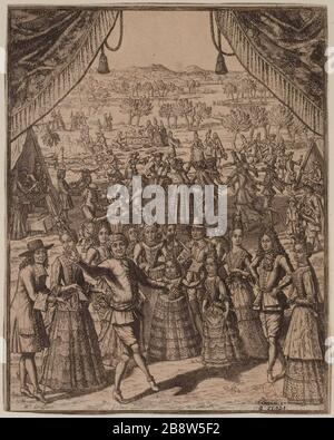 The Fair at Bezons Stock Photo - Alamy