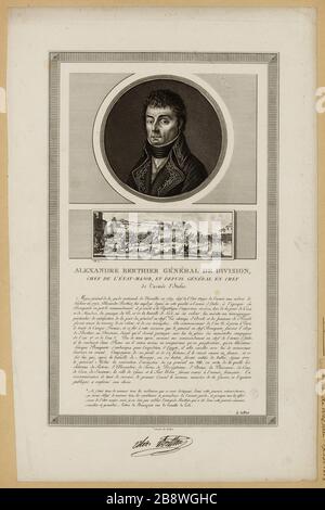 “General Bonaparte and his chief of staff general Berthier at the ...