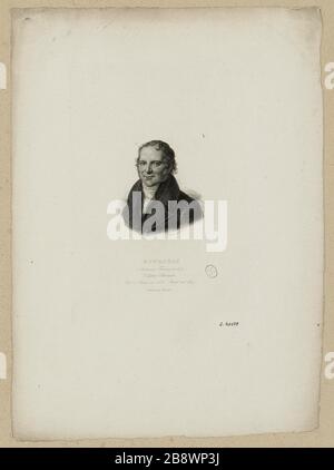 Antoine Francois Fourcroy (1755-1809). 1874 portrait of the French ...