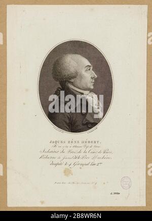Jacques René Hébert Stock Photo - Alamy