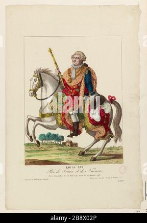 Death of Louis XVI, January 21, 1793 Anonyme. Mort de Louis XVI, 21 ...