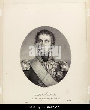 André Masséna (1758-1817). French military officer. Appointed Marshal ...