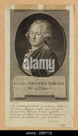 Louis Sébastien Mercier / Born in Paris Stock Photo - Alamy