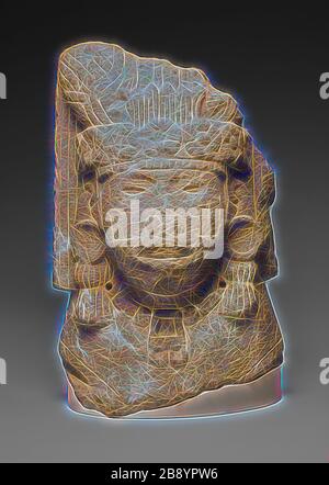 Aztec (Mexica). Head of Xilonen, the Goddess of Young Maize. 1400–1500 ...