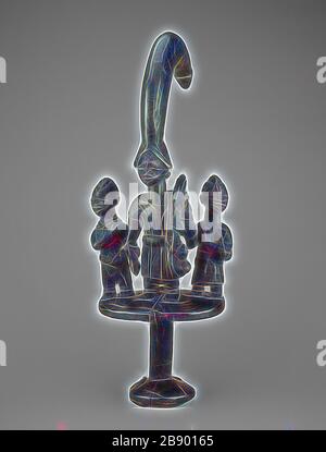 Yoruba. Esu Dance Staff (Ogo Elegbara). 1825–1900. Nigeria. Wood This ...